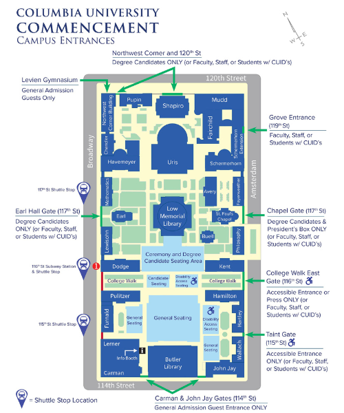 2023 University Commencement Guide | Columbia University Commencement